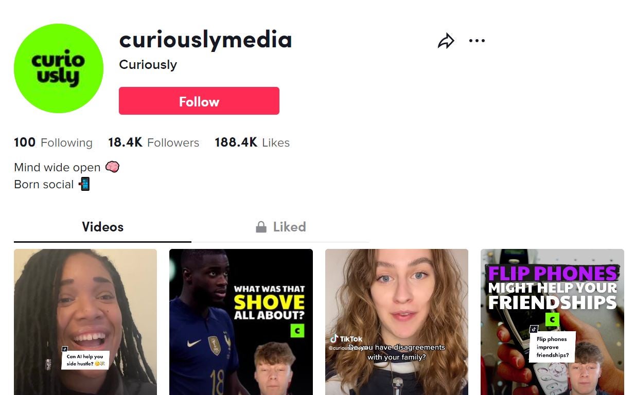 Reach Targets 16 To 34 Year Olds With Social Brand Curiously
